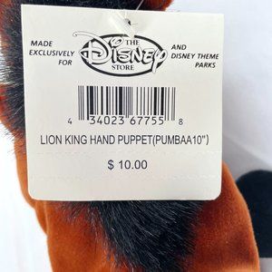 Disney | Toys | Disney Lion King Hand Puppet Pumbaa Suffed Animal Plush ...
